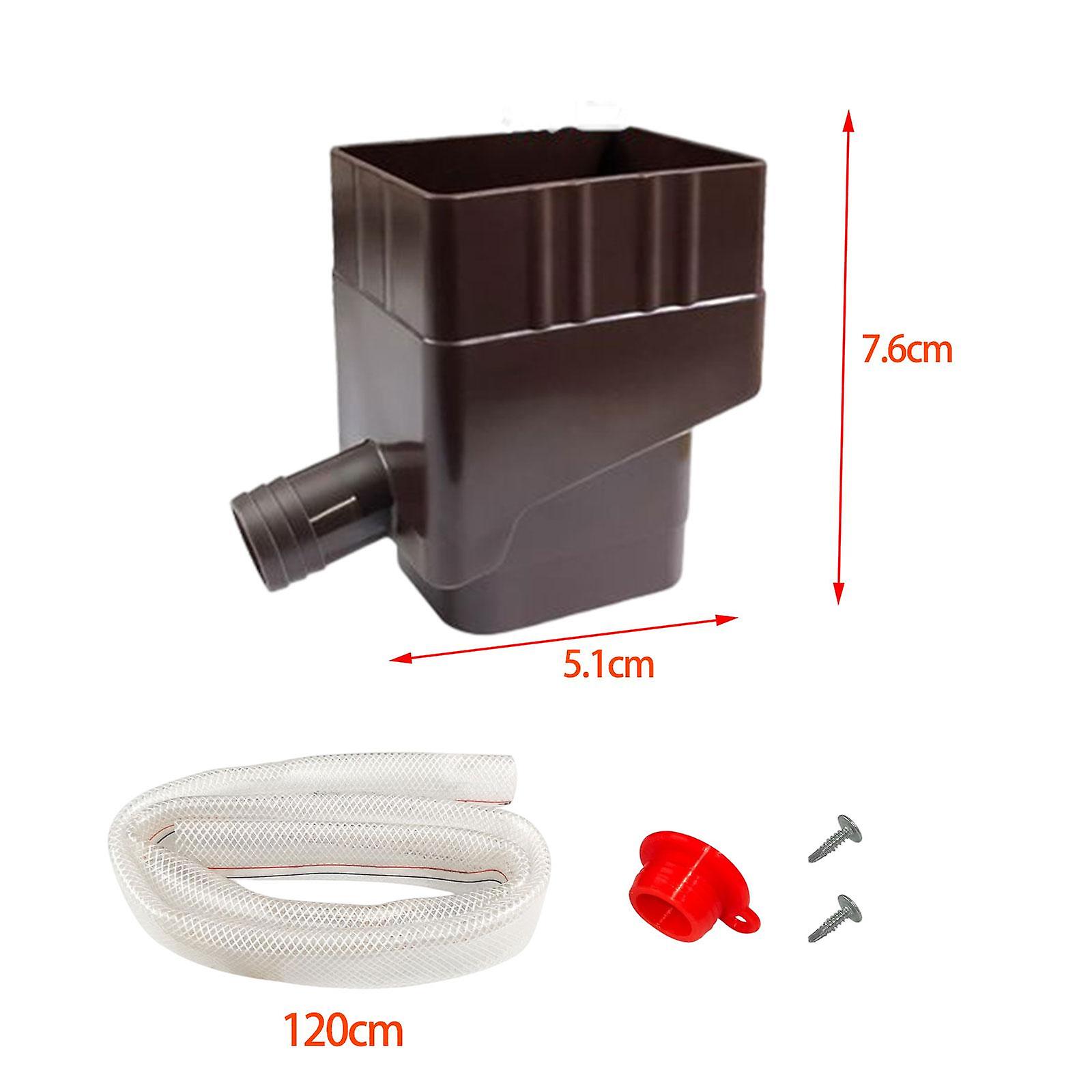 Rain Water Collection System Yard Gutter Drain With Hose Rainwater ...