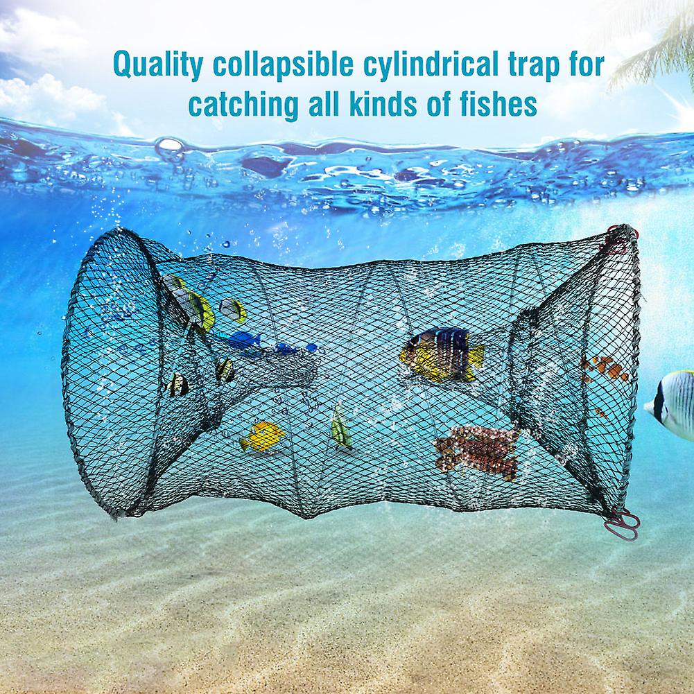 Foldable Lobster Crayfish Crab Crawfish Shrimp Fish Trap Cage Fishing ...