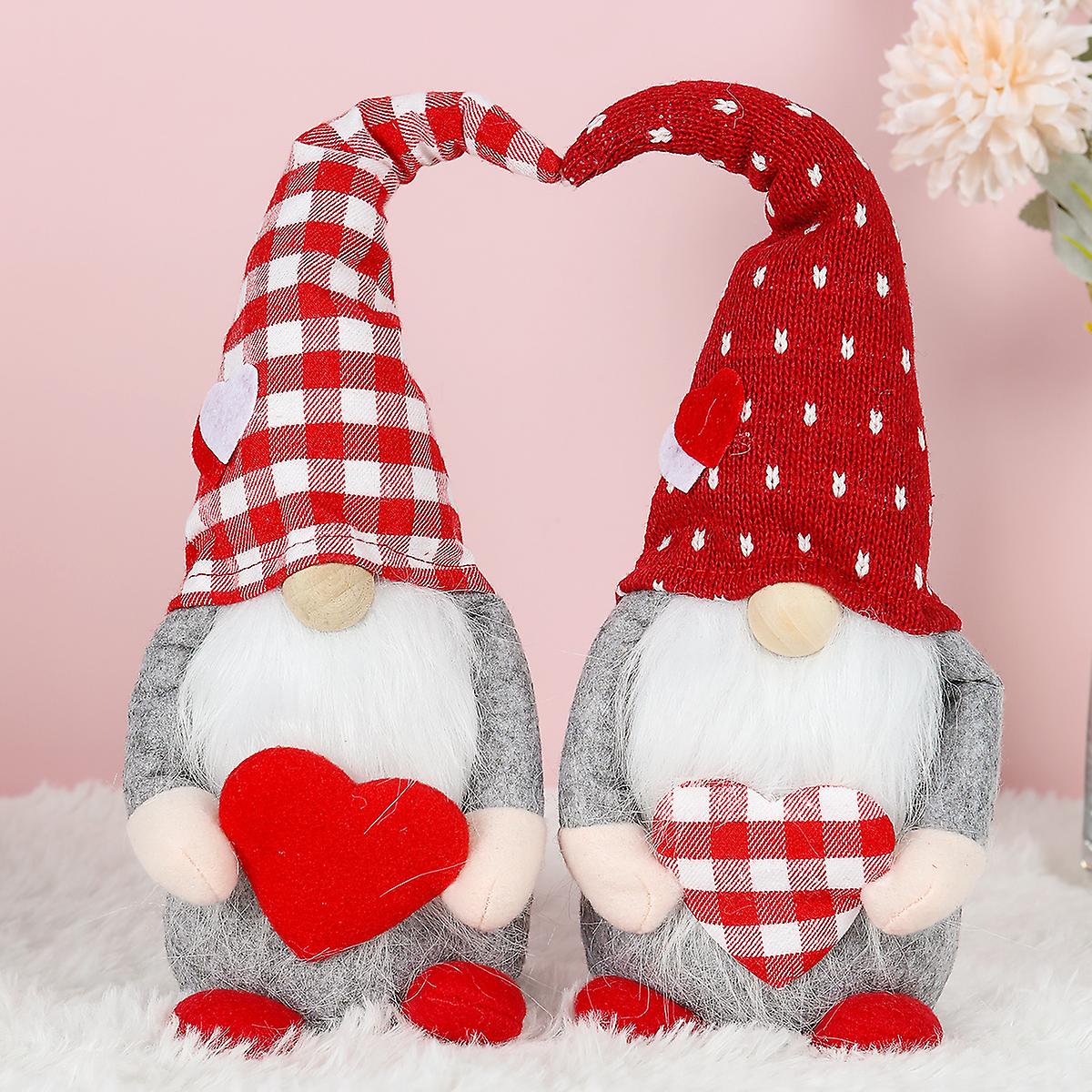 2023 Valentine's Day Gift Faceless Gnome Doll Nordic Valentines Day ...