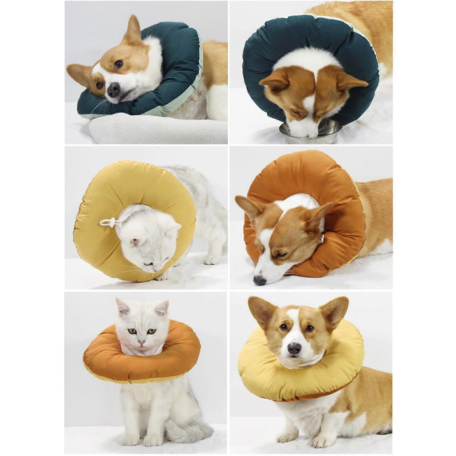 Comfy Recovery Collar Water-Resistant Elizabethan Collar Loops Recovery ...