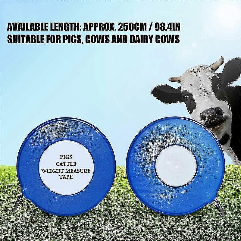 Cattle and Pig Body Weight Measuring Tape, 2.5m Agricultural Equipment ...