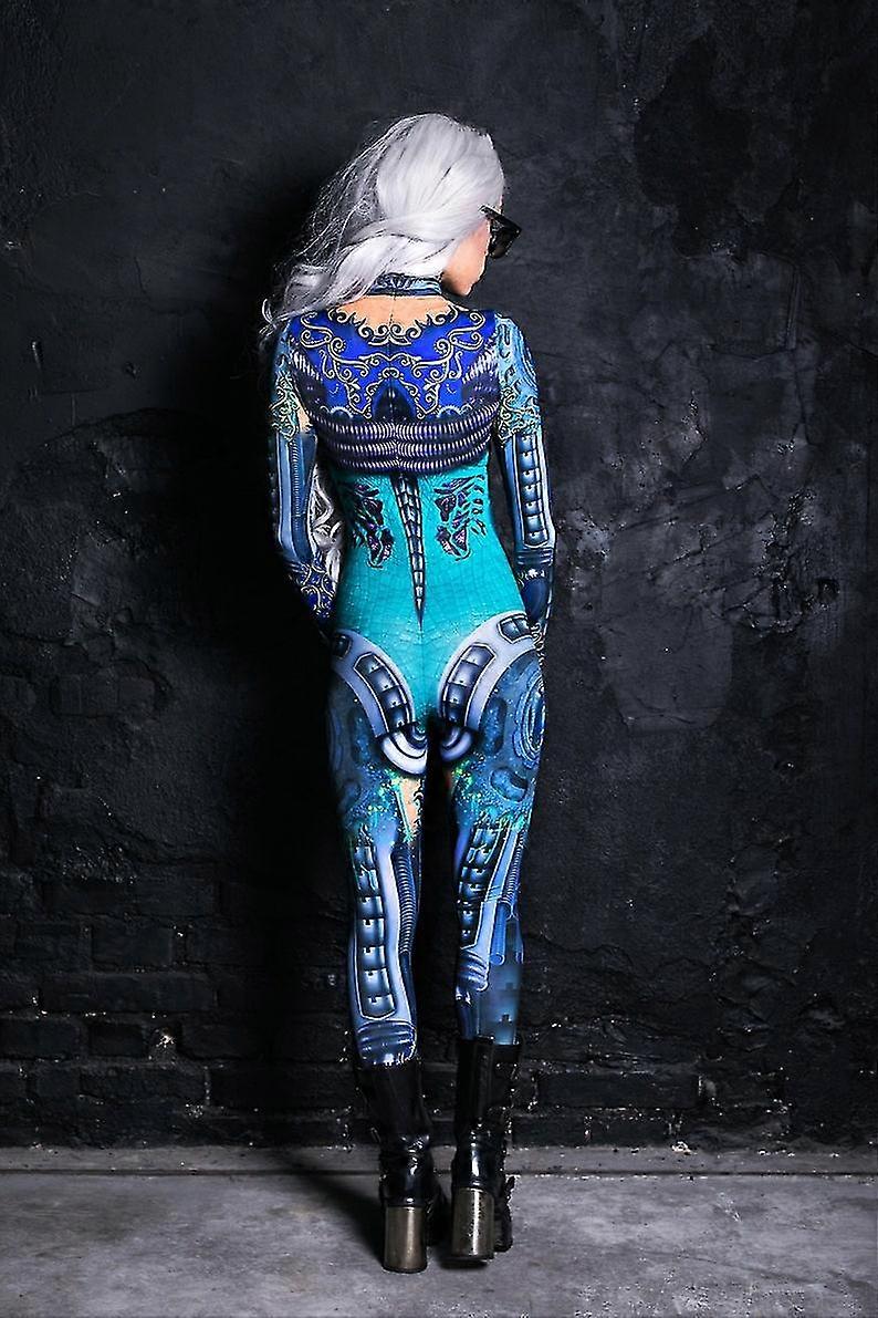 Halloween Skeleton Costume Women, Steampunk Costume, Cosplay Costume ...