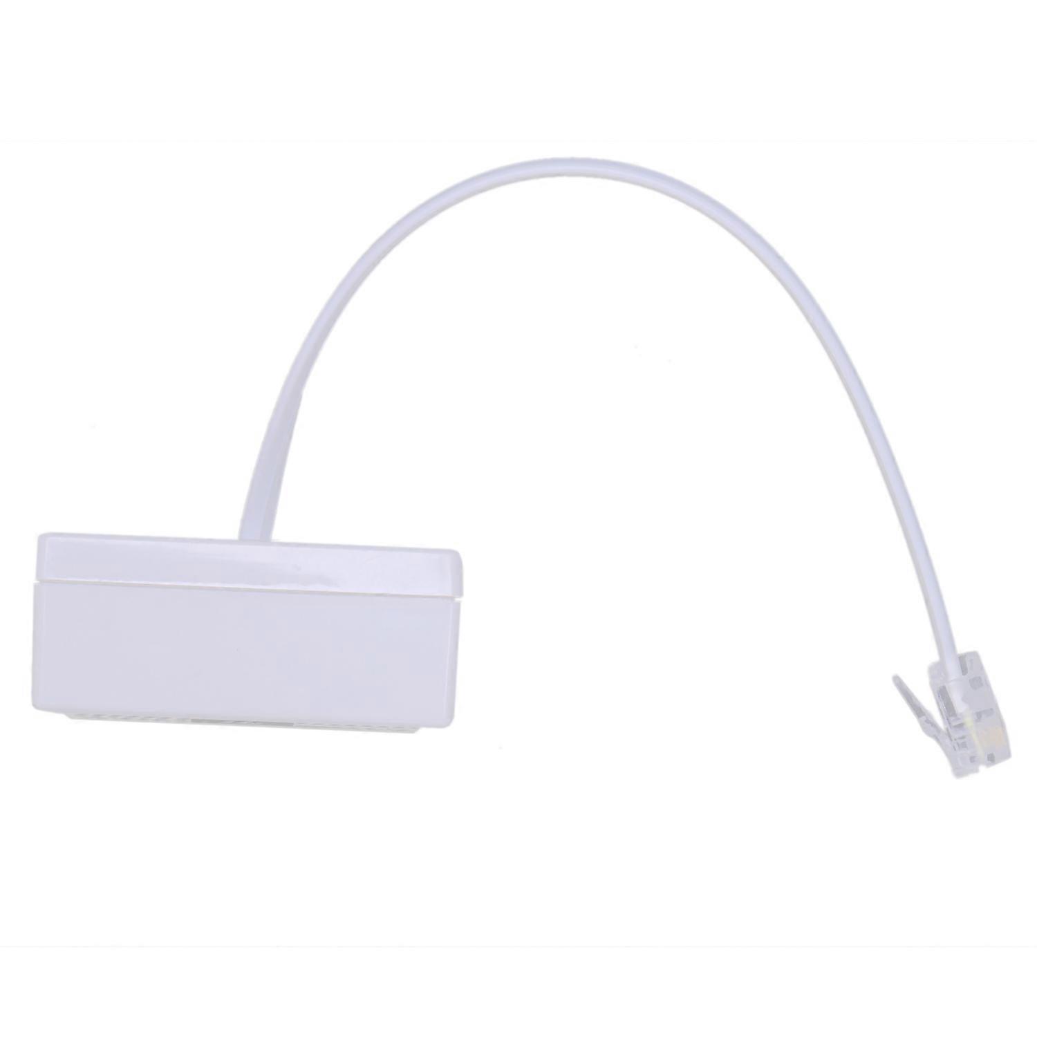 RJ11 Plug to Dual UK BT Telephone Socket Convertor | Fruugo UK
