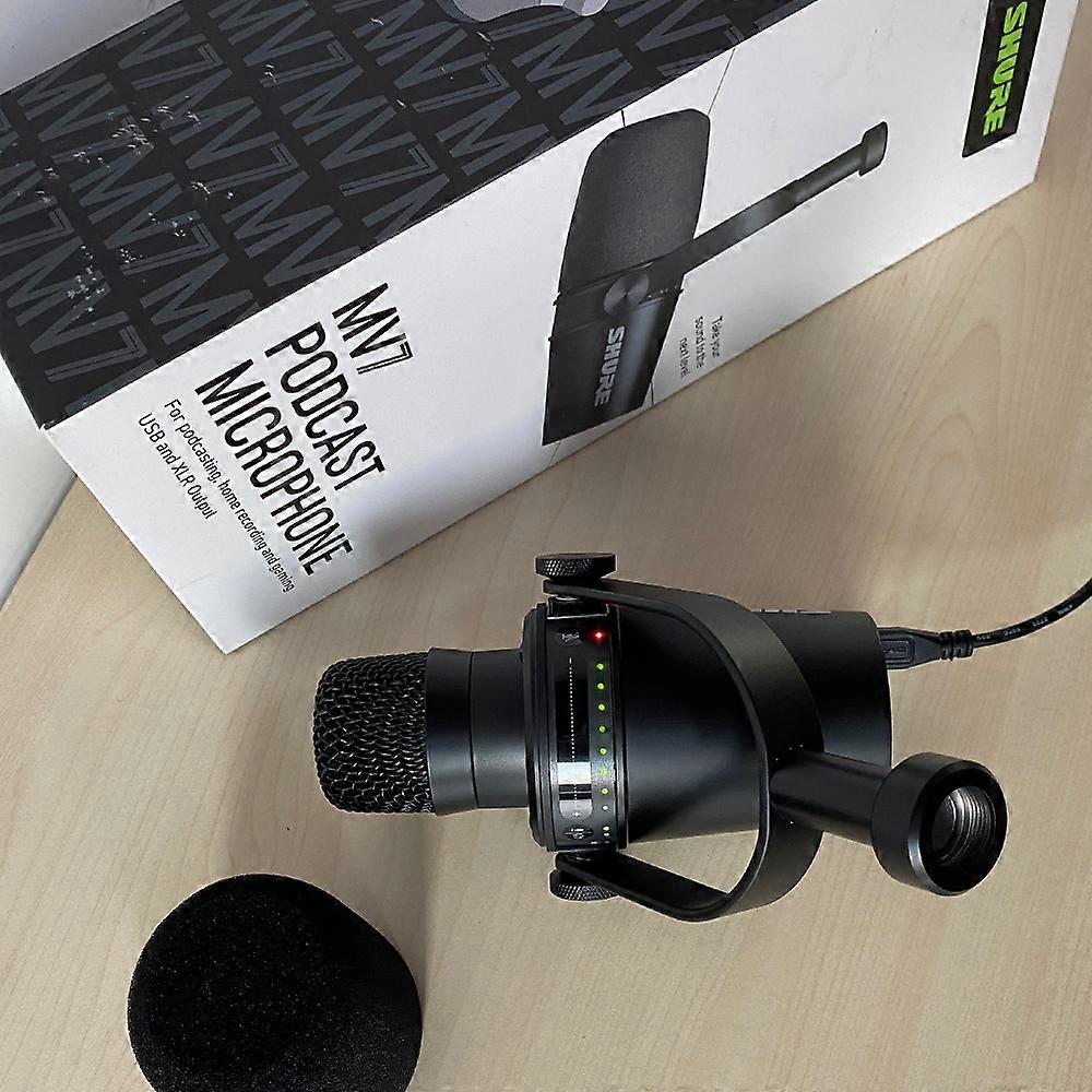MV7 USB Microphone Broadcast Microphone mv7 Podcast Cardioid Dynamic ...