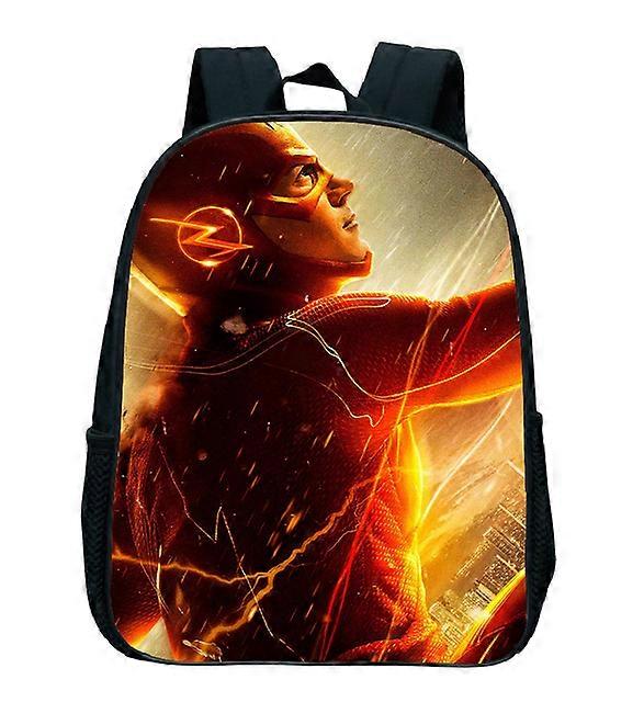 The Flash Cartoon Kindergarten Backpack 12 Inch Cool Kids Boys School ...