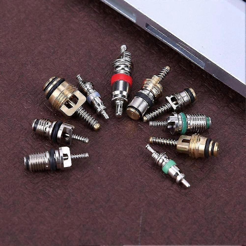 100pcs/box R134a Car A/c Core Valves Automotive Air Conditioning Kit ...