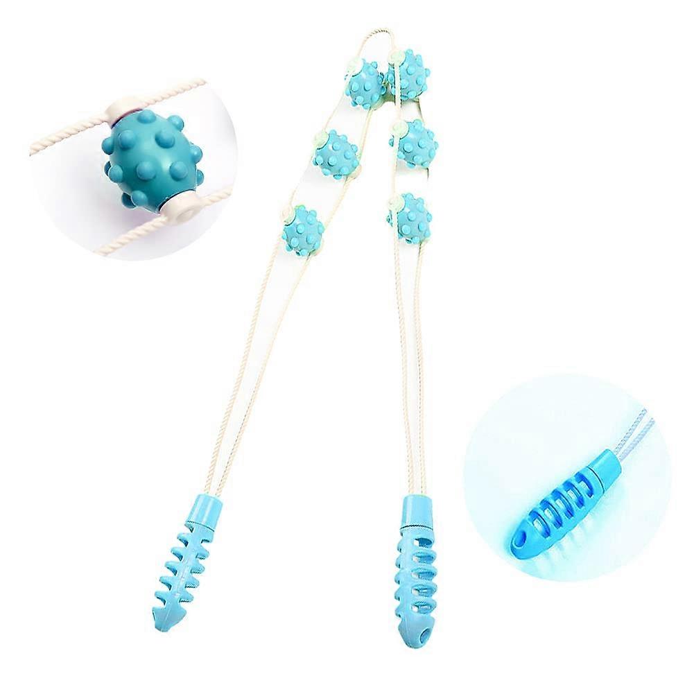 Handmade Massage Roller Rope,Self Massager Tools for Full Body Muscle ...