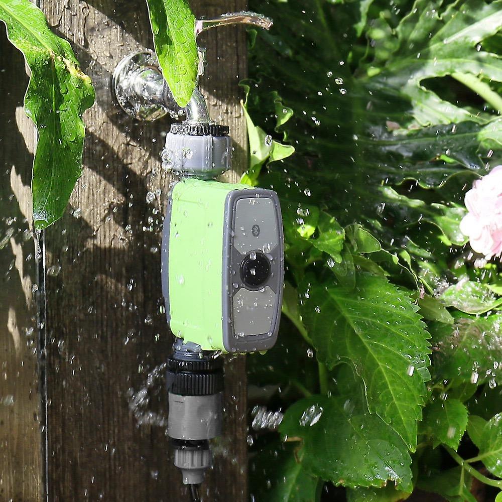Programmable bt water timer hose faucet outdoor battery operated water ...