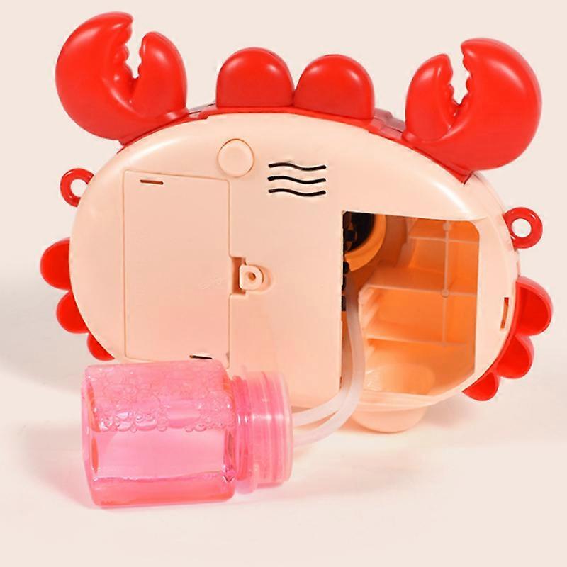 Children's Bubble Machine Electric Blowing Bubble Toy Big Crab Bubble ...