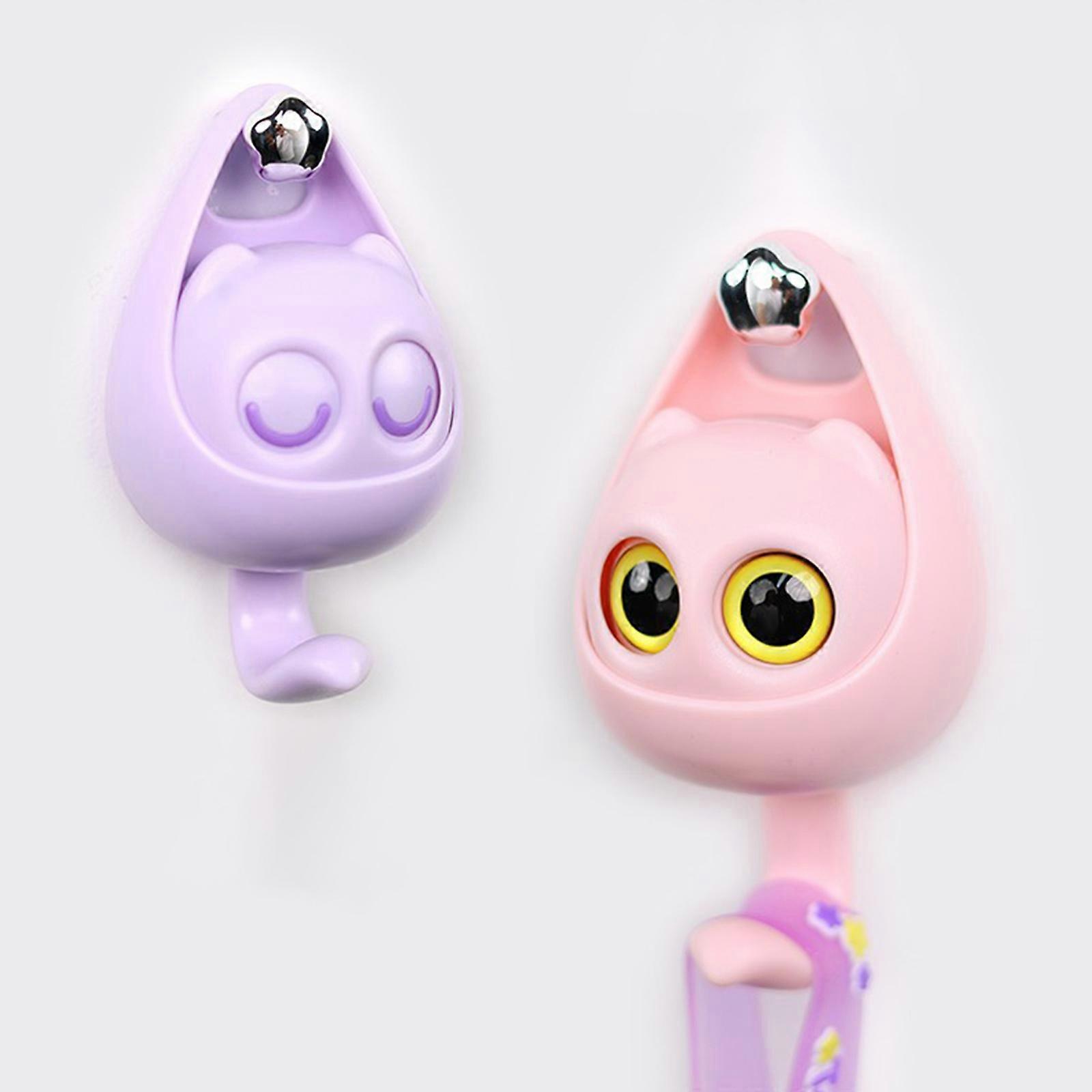 Creative Cute Wink Cat Hooks, Wall Hooks with Winking Cat, Hooks Self ...