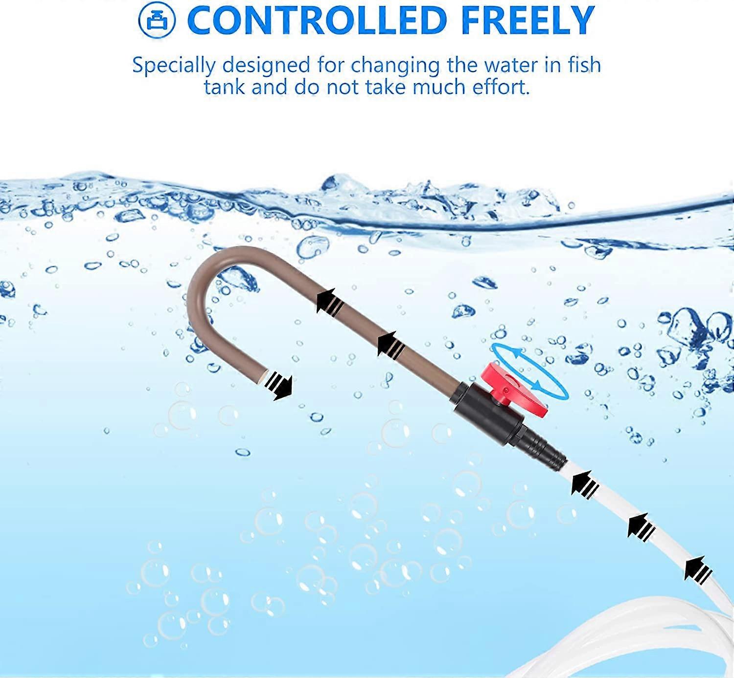 Fish Tank Water Changer Hook Type Water Changer Aquarium Filler Tool ...
