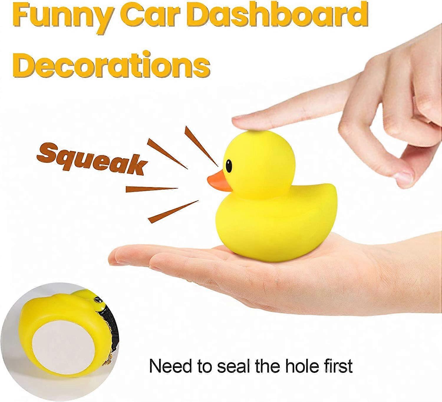 Rubber duck toy, duck car dashboard decorations, rubber duck car ...