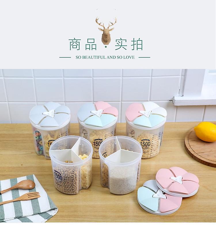 Transparent Kitchen Storage Containers Grain Sorting Storage Container ...