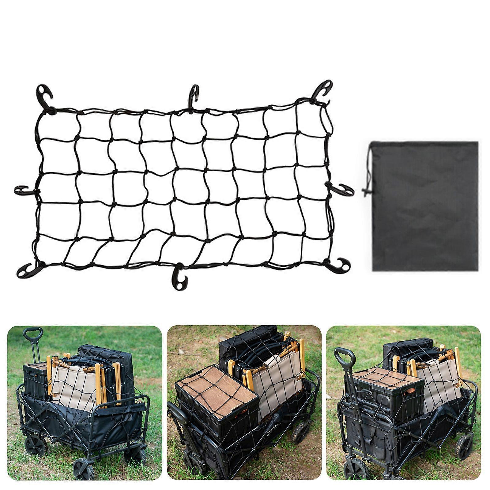 Wagon Net Cover Beach Cart Wheelbarrows Wagon Cargo Net Folding Wagon ...