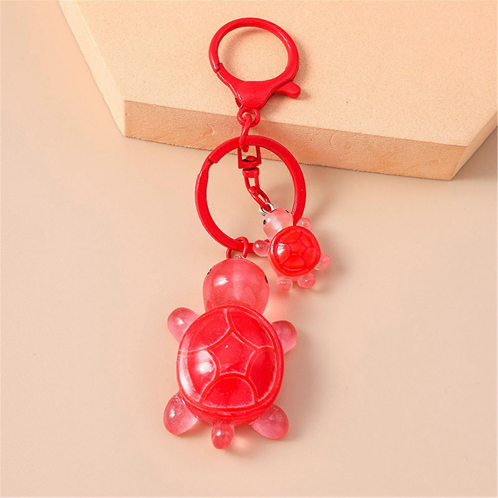 Turtles Shaped Keychain Tortoise Charm for Keys and Bags Lightweight ...