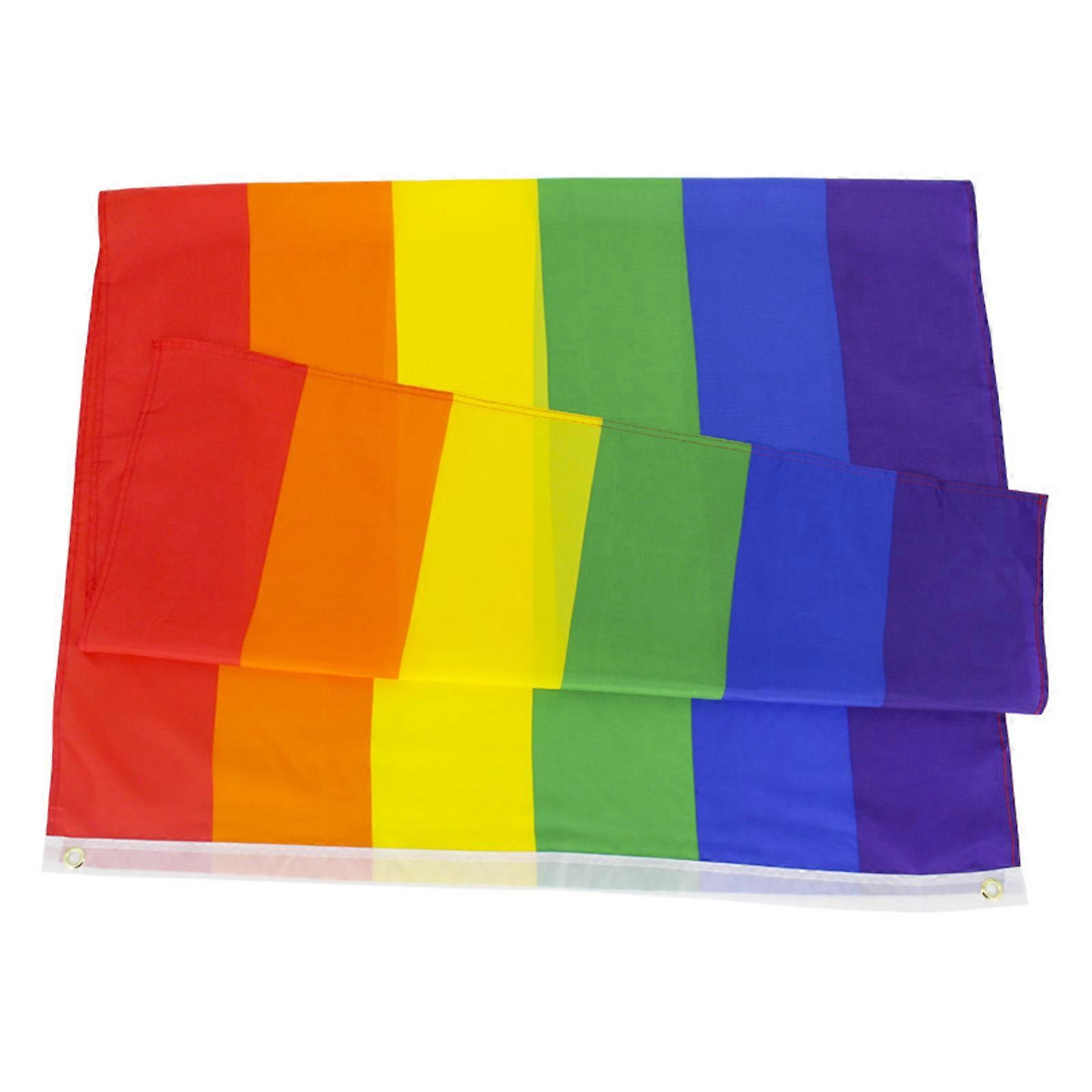 90x150cm Polyester Homosexual Bisexual Pride Flag LGBT Gay Pride ...
