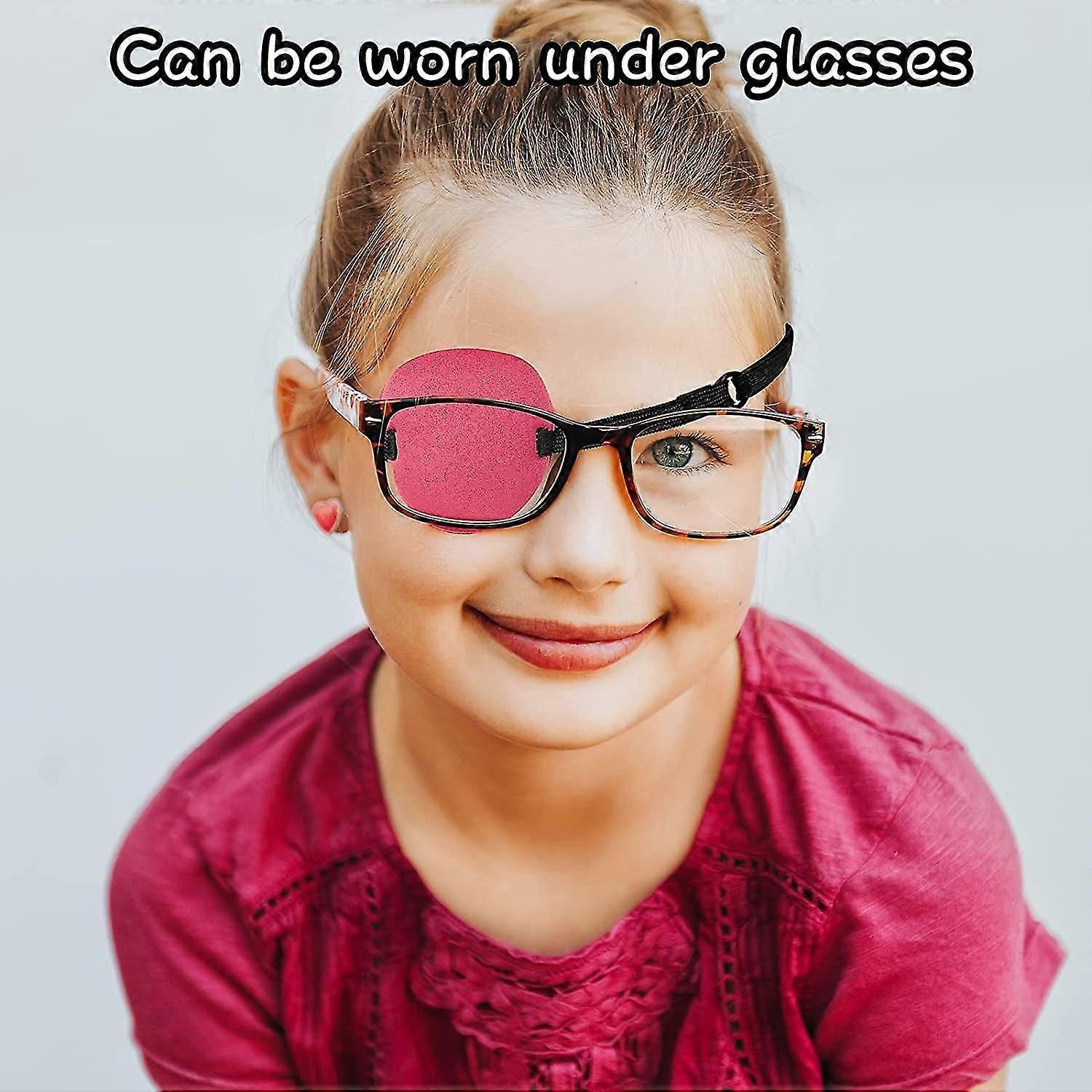 5 Pieces Eye Patch Adjustable Eye Patches With Buckle, Corrected Visual Eye Patch Pirate Eye ...