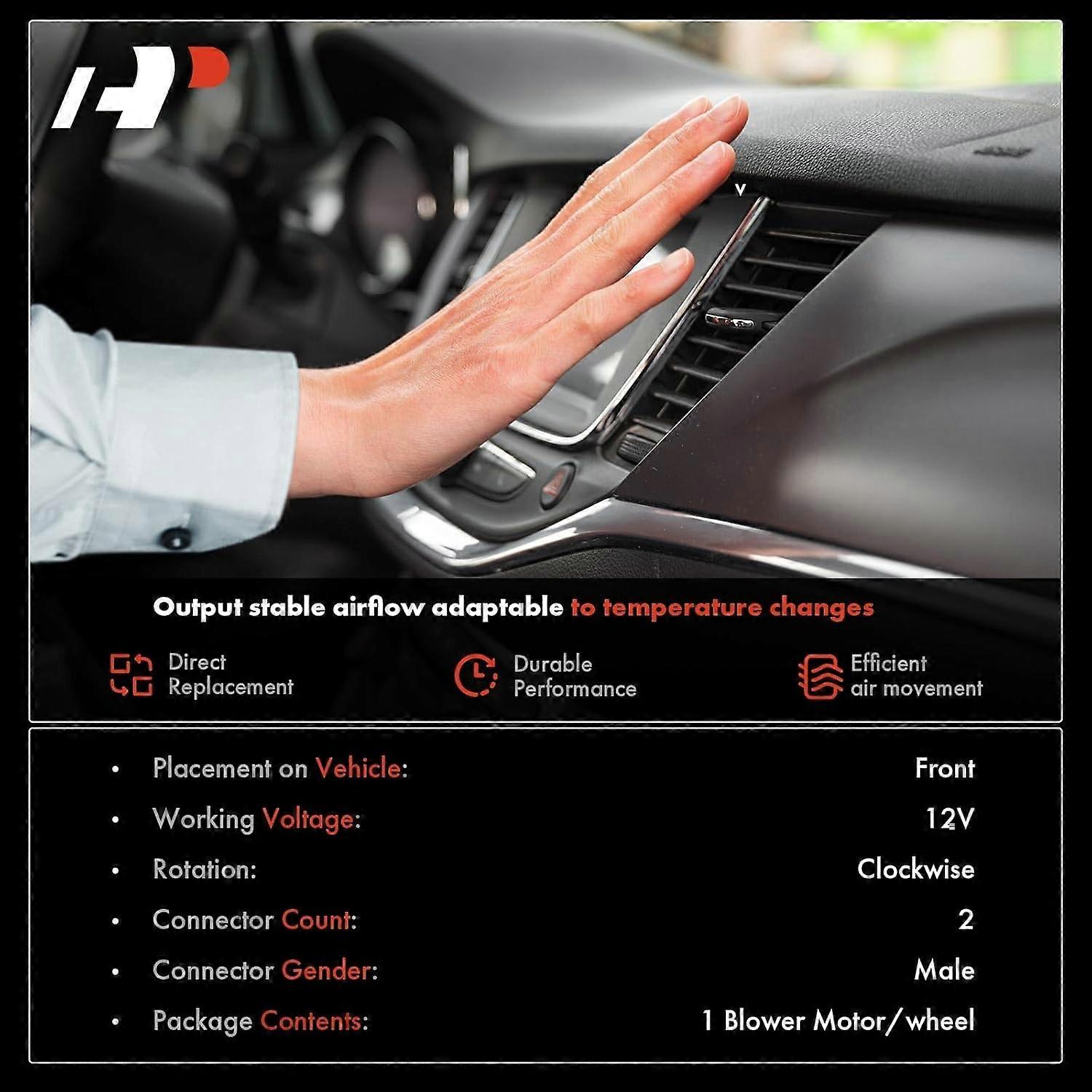 HVAC Blower Motor with Fan Cage for Chevy Silverado Tahoe GMC Yukon ...