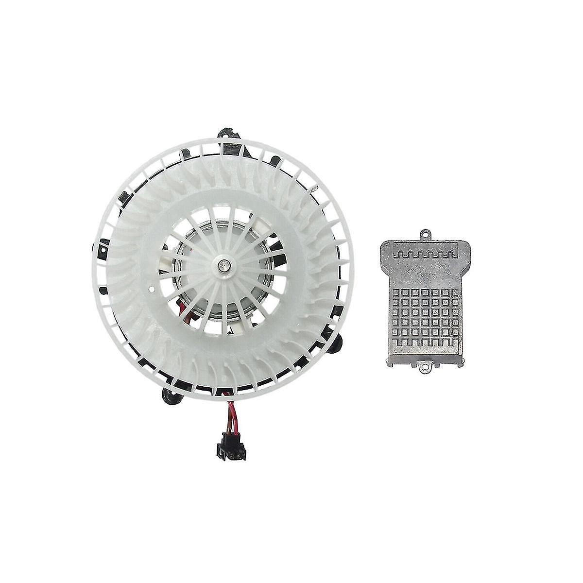 Car A/c Heater Blower Motor + Regulator Resistor For W220 W215 ...