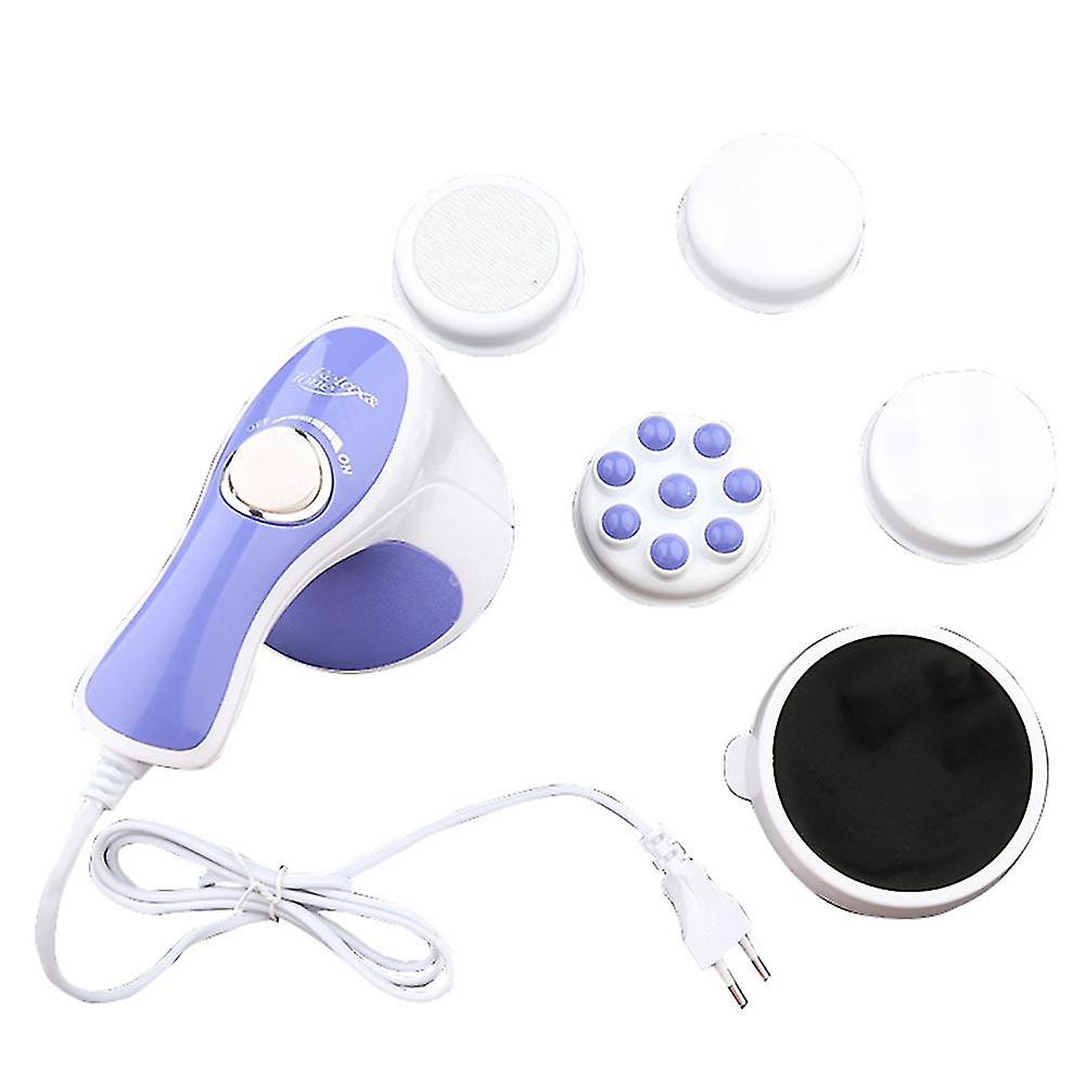 5 Headers Spin Body Massager Relax Spin Tone Slimming Lose Weight Burn ...
