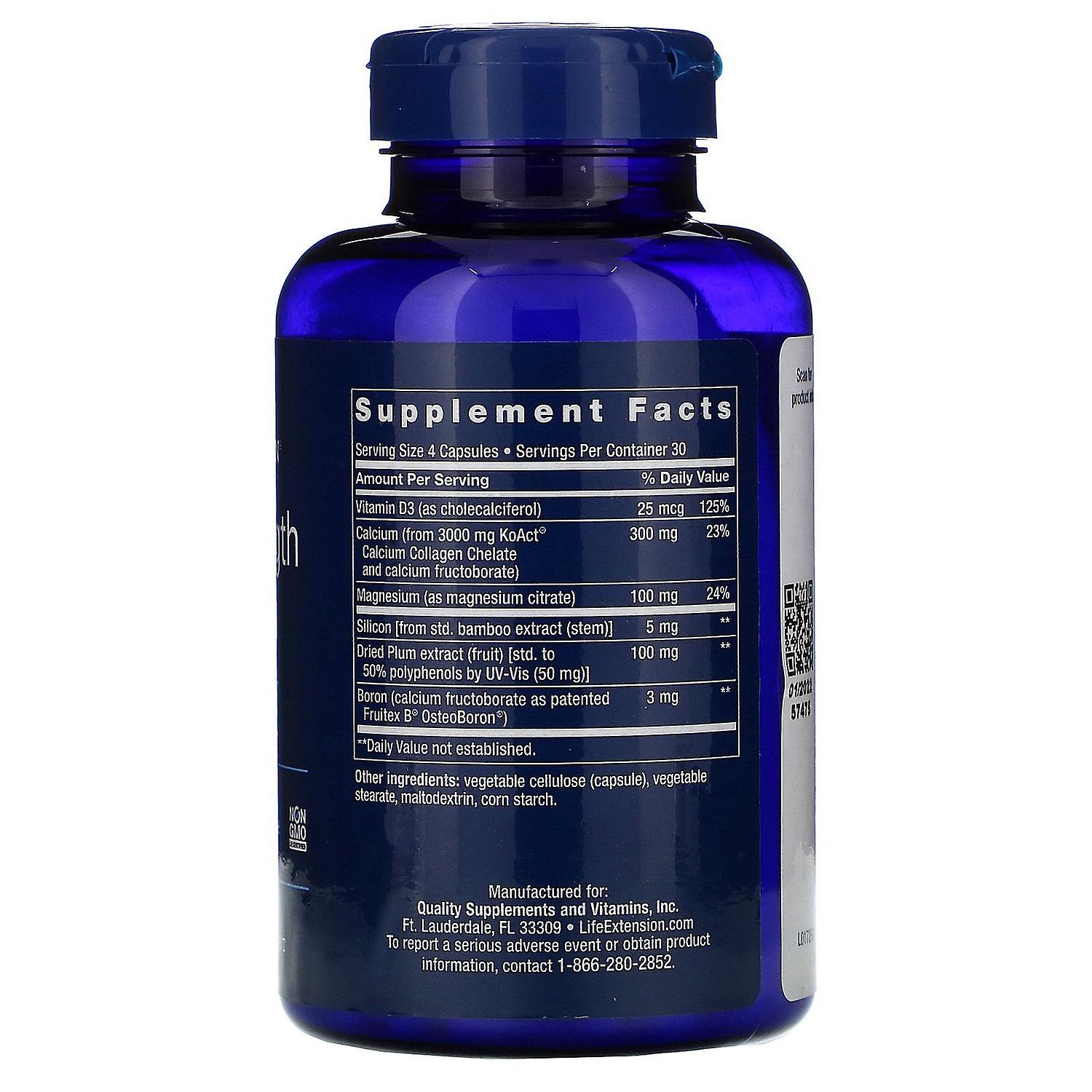 Life Extension, Bone Strength Collagen Formula, 120 Capsules | Fruugo UK