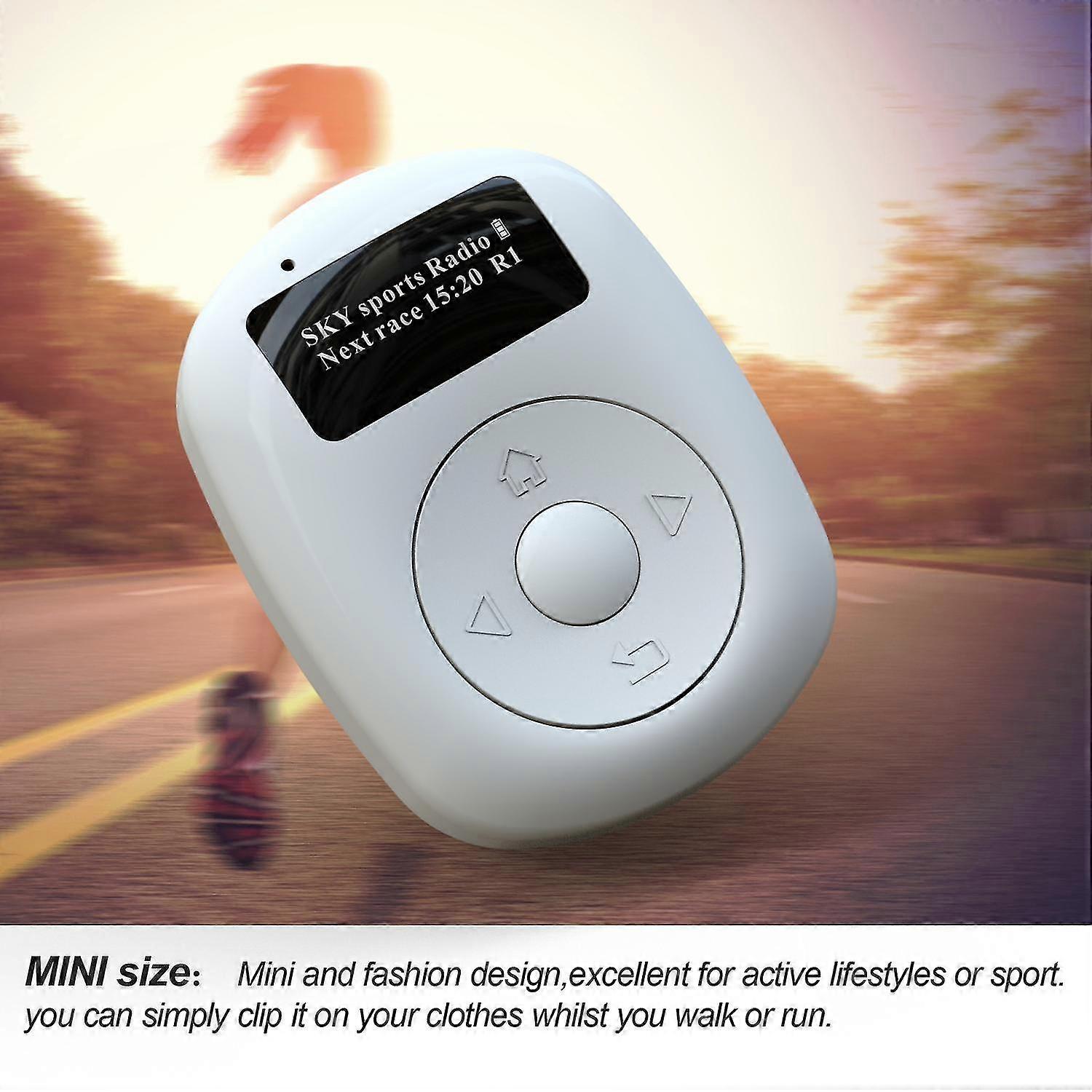 Mini DAB/DAB+ Radio Sport Radio Receiver | Fruugo UK