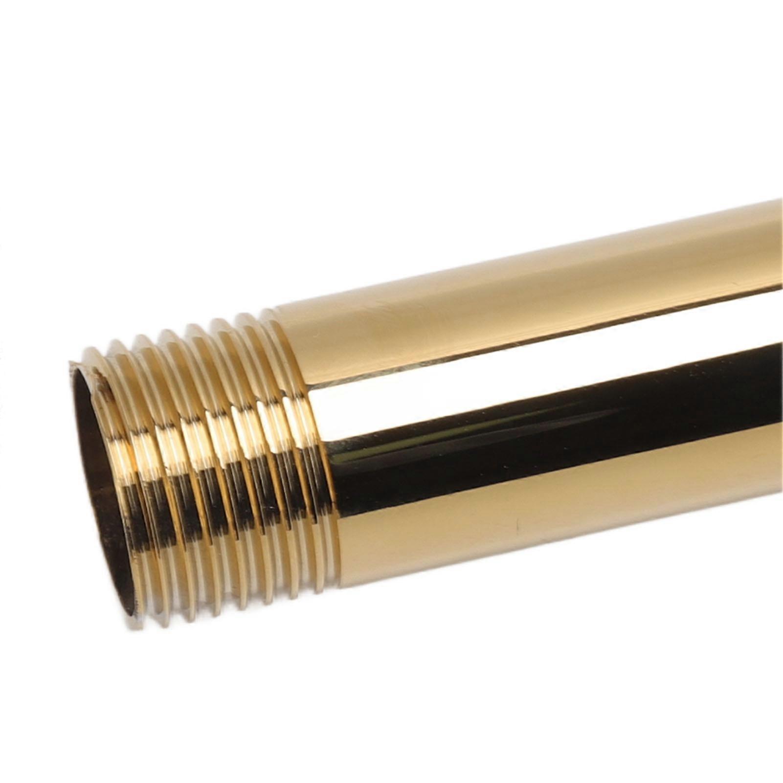 Shower Extension Arm Stainless Steel High Rise Shower Arm With Flange ...