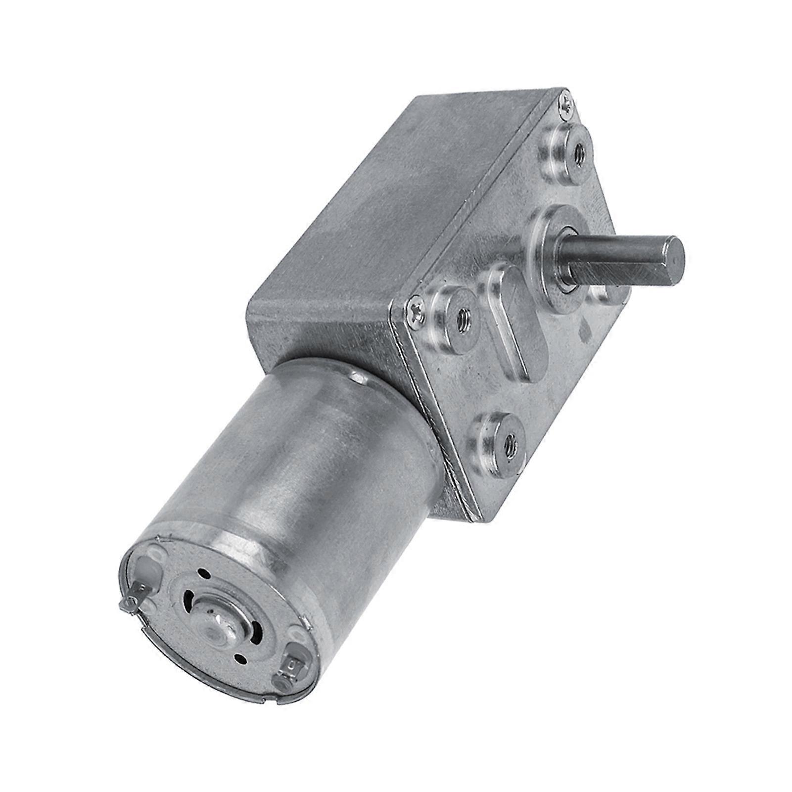 Reversible High Torque Worm Geared Drive Motor DC 12V Reduction Motor ...