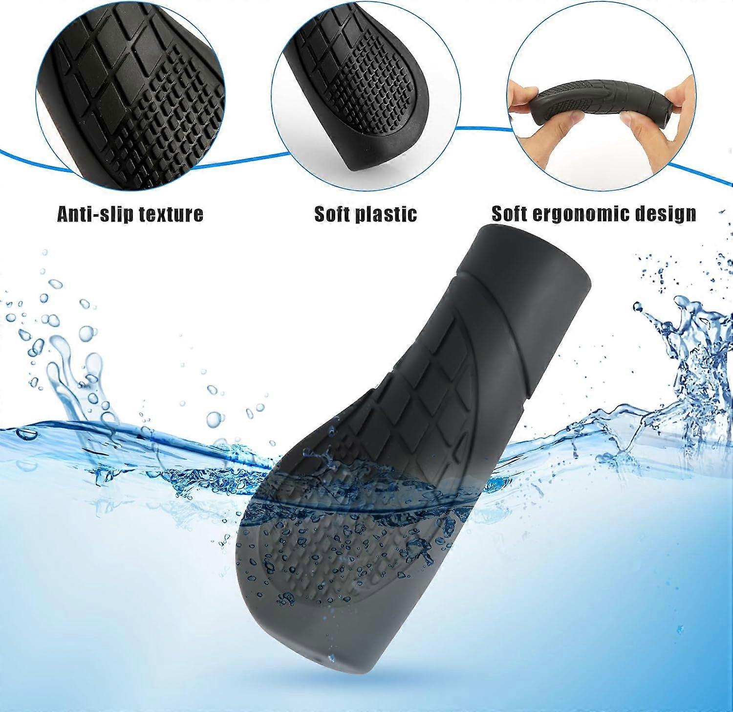 2pcs Rollator Hand Grips, Universal Rollator Handle Covers Anti-Slip ...