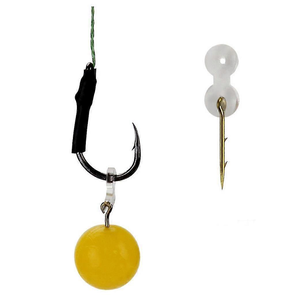 12 Pack Bait Spikes With Silicone Ring For Carp Fishing Hair Rigs Hooks ...