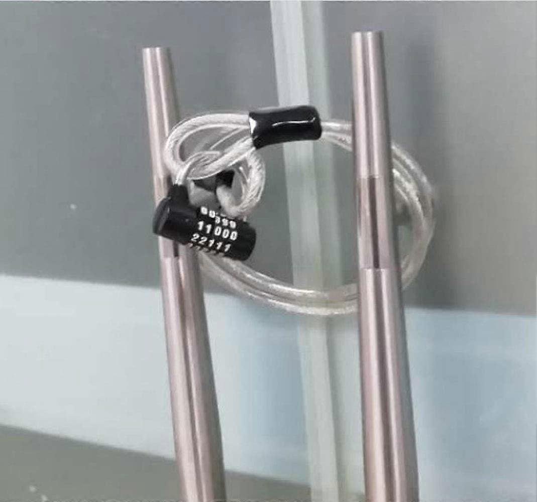 Stainless Steel Safety Cable, Double Loop Braided Steel Cable Flexible ...
