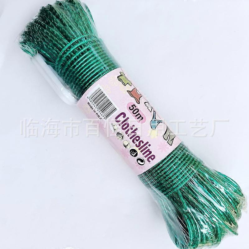 Washing Line Rope 50m 100ft | Steel Washing Line Heavy Duty | Clothes ...