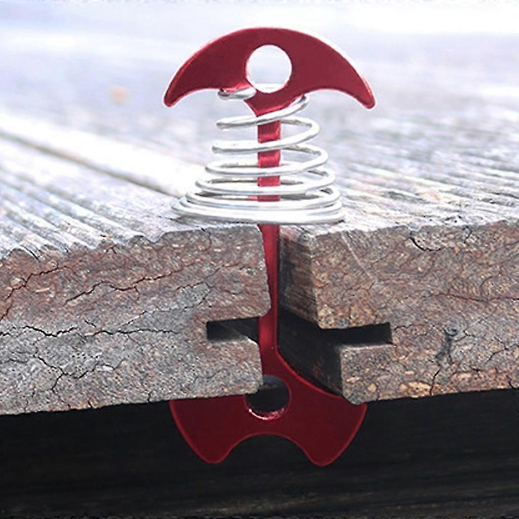 Fishbone Deck Anchors Peg With Spring Buckle Deck Plank Board Tent ...