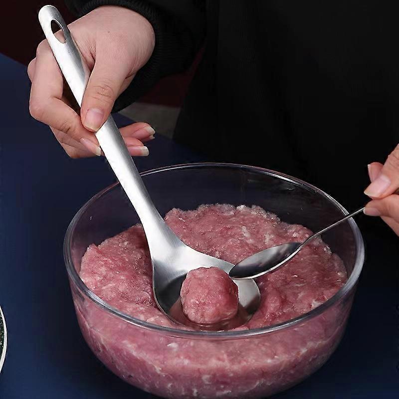 Meatball Making Spoon Stainless Steel Non-Stick Creative Meatball ...