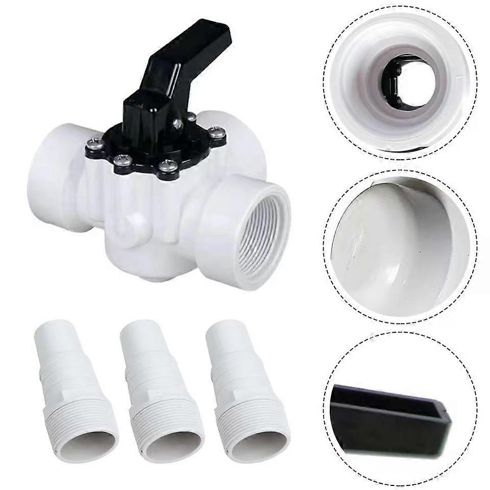 Bypass kit 4 pcs Bypass Swimming pool Filtration pump Solar heat T ...
