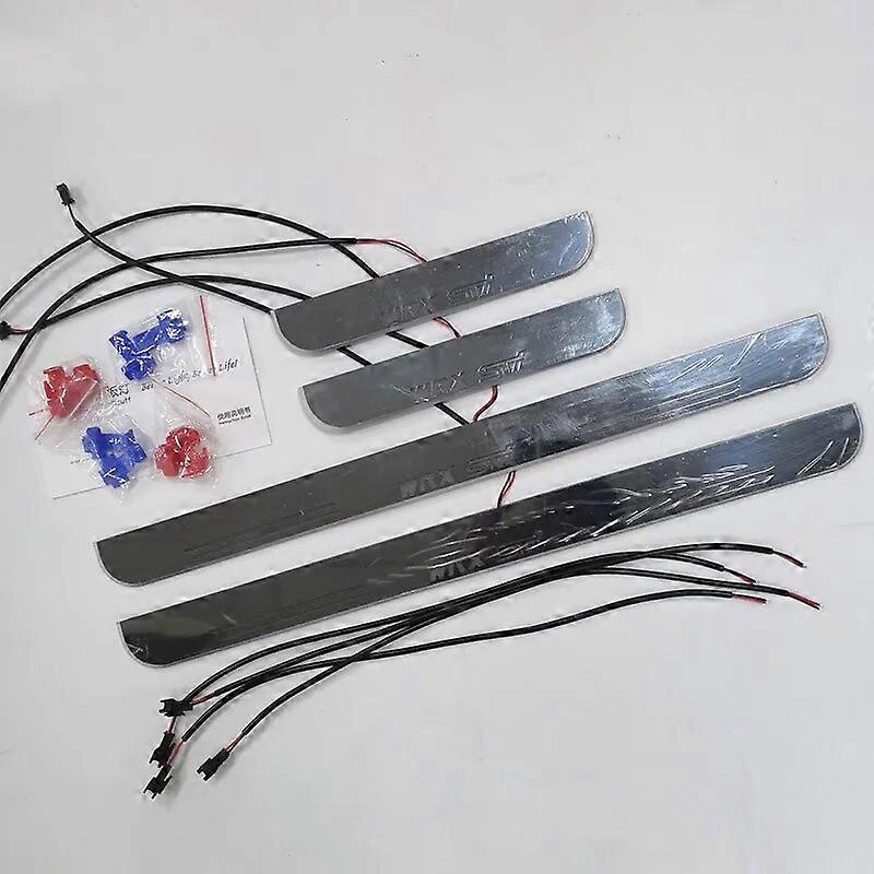 Trim Pedal LED Car Light Door Sill Scuff Plate Pathway Dynamic Streamer ...