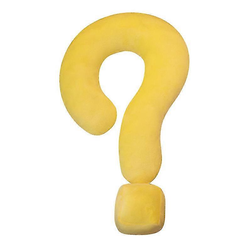 Question Mark Plush Pillow Cartoon Stuffed Plushie Soft Pillows SHZNV ...
