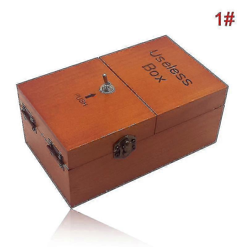 Electronic Useless Box Wooden Boy Girl Kid Interesting Pastime Machine Stress Reduction Funny ...