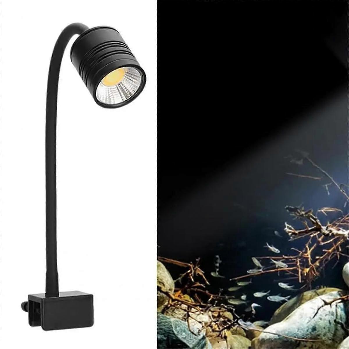 LED Aquarium Light Freshwater Fish Tank Spotlight Vivarium Terrarium ...