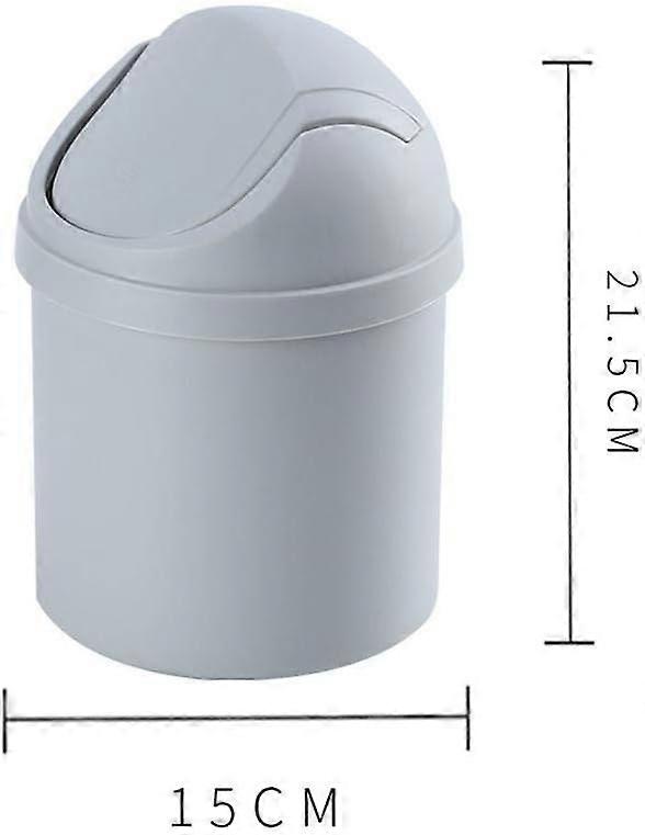 Gray Mini Office Bin, Small Waste Bin, Table Office Bin | Fruugo UK