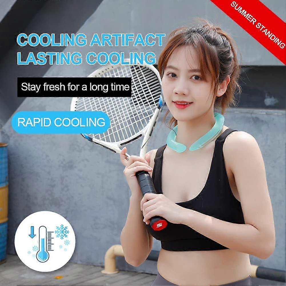 Neck Cooling Tube, Wearable Cooling Neck Wraps, Reusable Neck Cooler ...