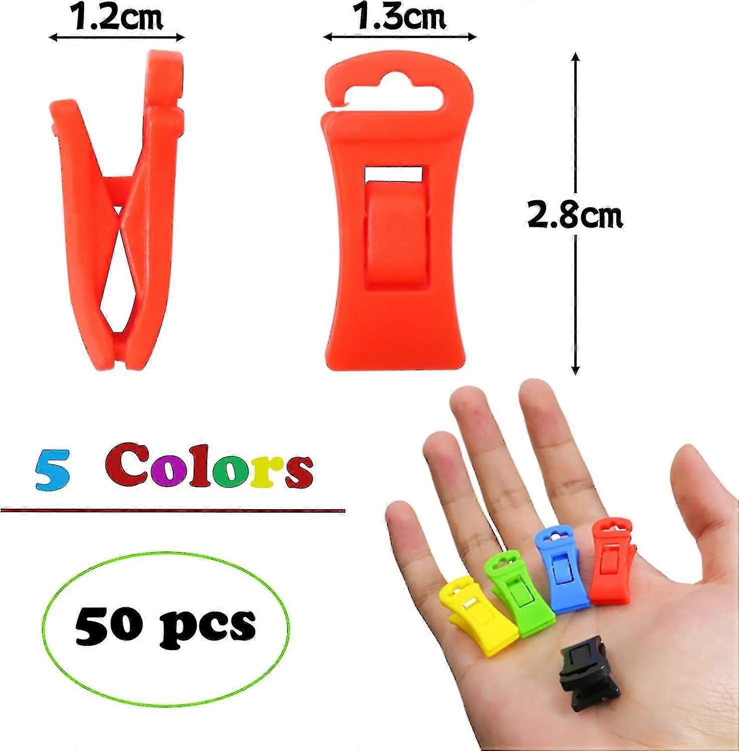 Sock Clips For Washing Machine And Dryer (pack Of 50) - Mini Clothes ...