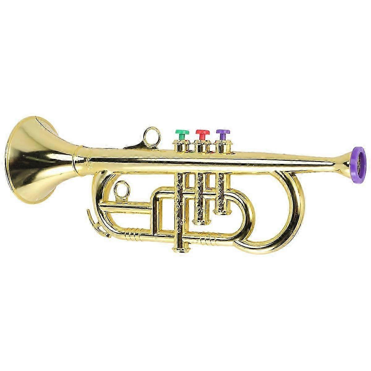 Trumpet 3 Tones 3 Colored Keys Simulation Play Mini Musical Wind ...