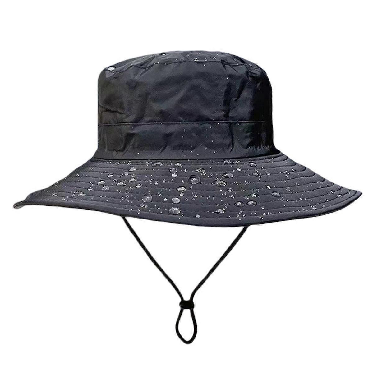 Men's and women's waterproof hats, sun hats, lightweight women's rain ...
