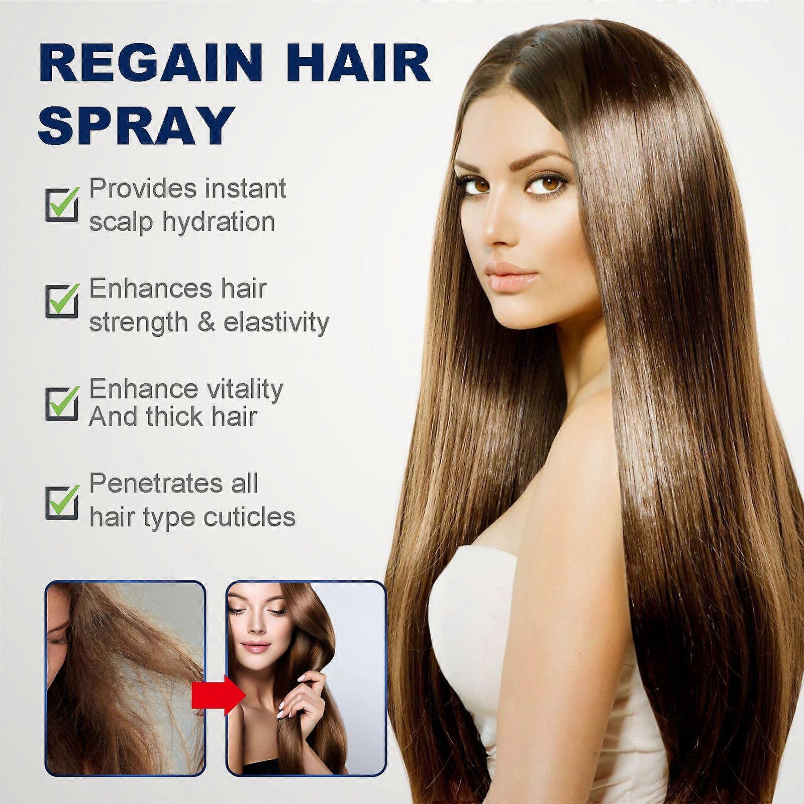 Regain Hair Spray, Moisturize And Repair Dry Hair And Frizz, Strengthen ...