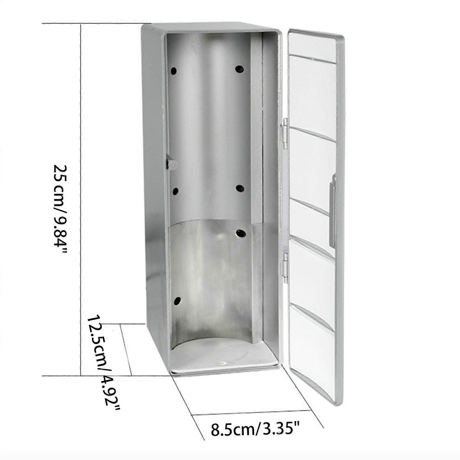 USB Electric Fridge Office Dual-Use Beverage Fridge Mini Drink Cooler ...