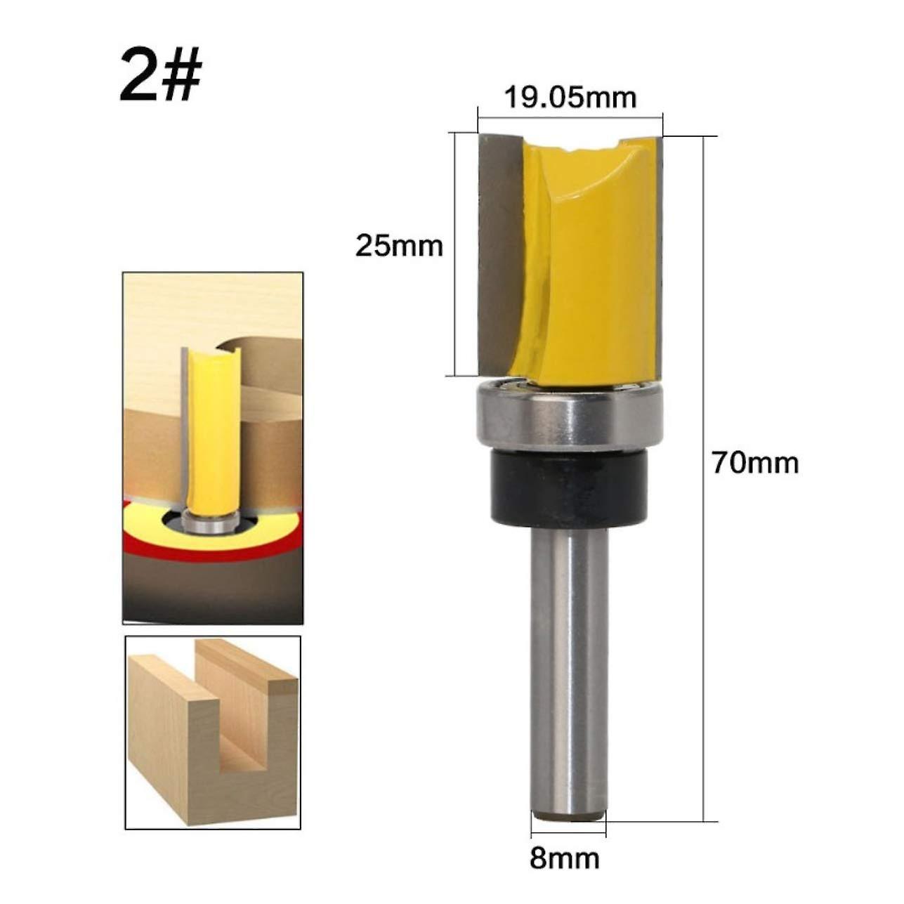 Finish Pattern Pattern Router Bits Set Woodworking Milling Cutter Shank ...