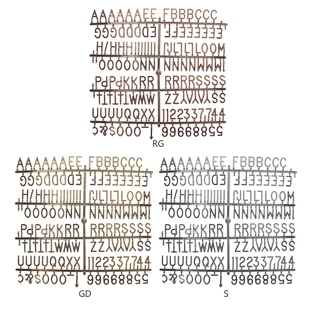 Alphabet Numbers Characters For Changeable Felt Letter Board Message ...