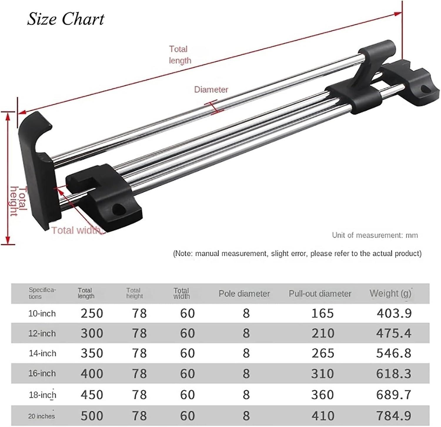 Extendable Pull Out Closet Rod - Wardrobe Pull-out Trousers Rack, Pull ...