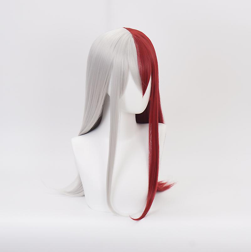 Anime My Hero Academia Shoto Todoroki Cosplay wig | Fruugo UK